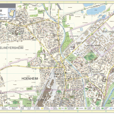 Numéros d’urgence et plan de la ville – Ville de Hoenheim